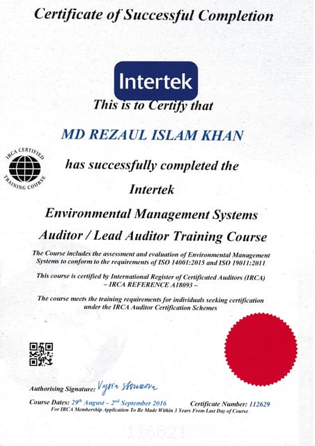 ISO 9001 ; 2015 Certificate 001 (2) | PDF | Business | Business and Finance