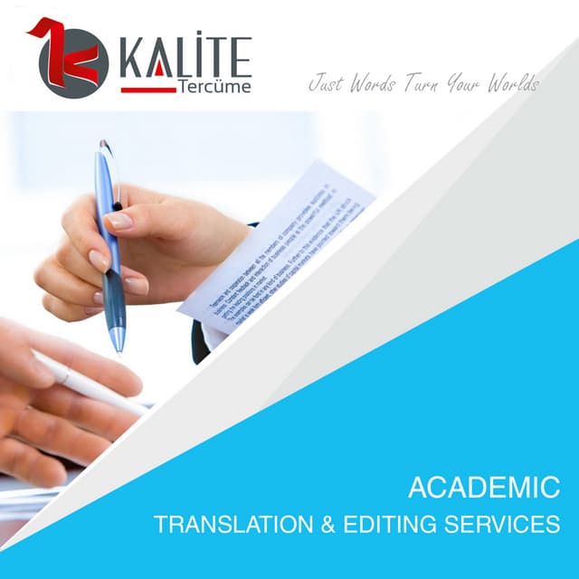 Academic Translation and Editing Brochure | PDF