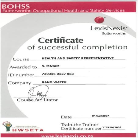 2007 Lexixnexis SHE Rep | PDF