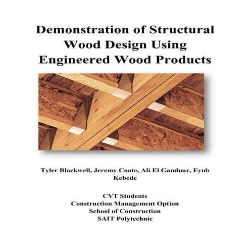 Structural Wood Design Capstone | PDF