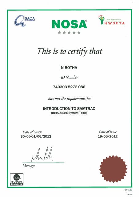 N3 National Certificate