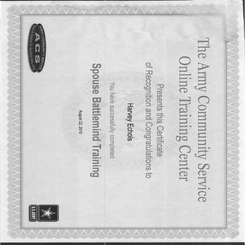 Army Instructor Course--Army Family Team Building | PDF