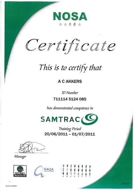 Introduction to Samtrac | PDF