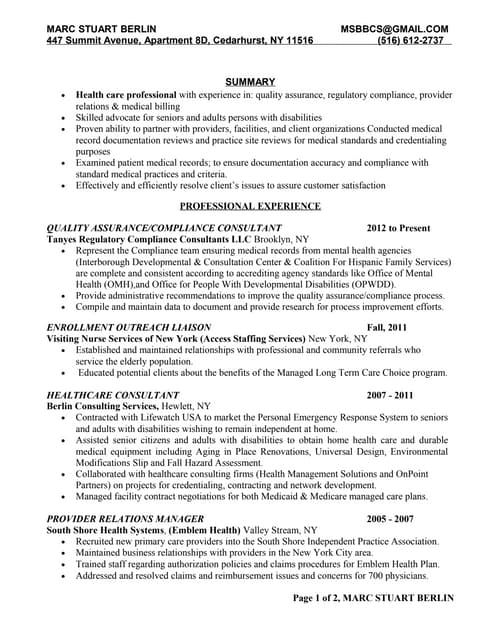 Jeff RESUME 2014 v2 | DOCX