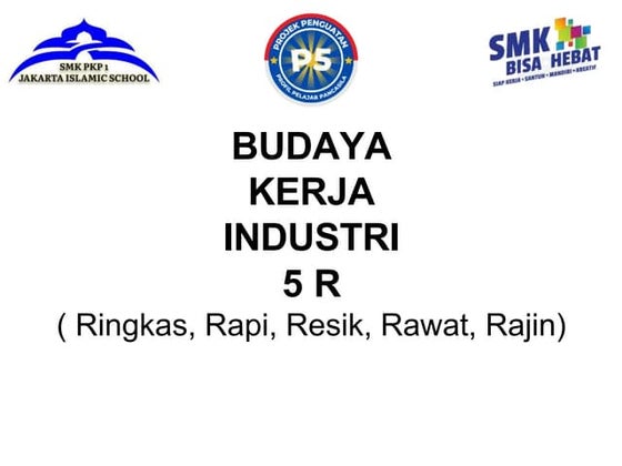 Penerapan 5R ditempat kerja | PPTX