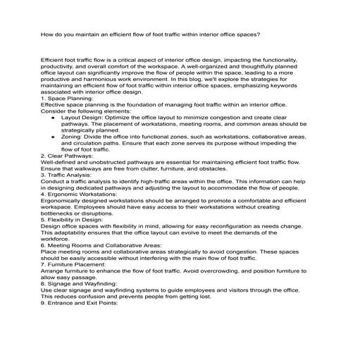 New Office Design | PDF