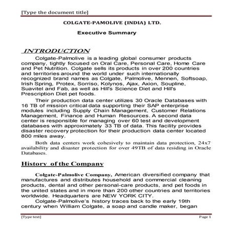 Executive Summary | DOCX