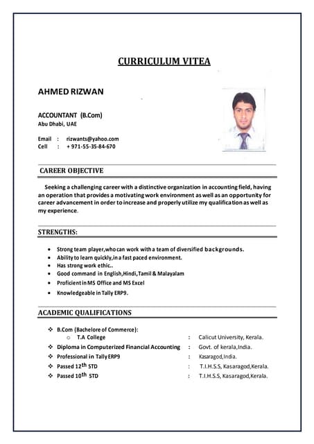 Usama CV | PDF