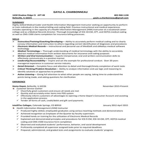 Yuleyca's resume | DOCX