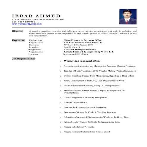 ibrar cv | DOC