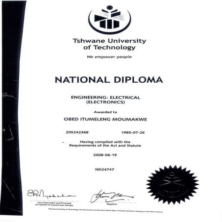 National Diploma | PDF