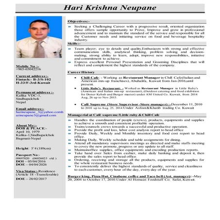 CV-Hari Krishna Neupane | DOCX