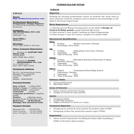 rajkumar_resume | DOC