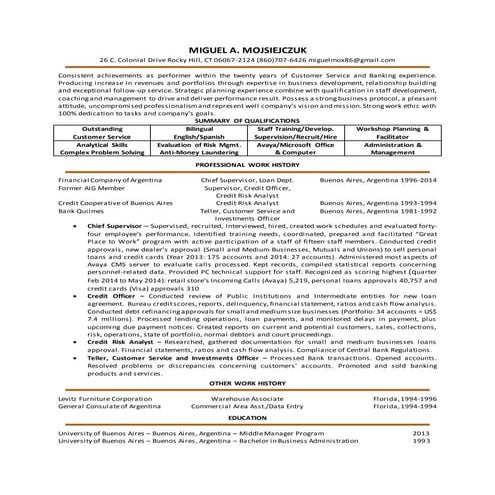 Resume MIGUEL MOJSIEJCZUK | DOCX