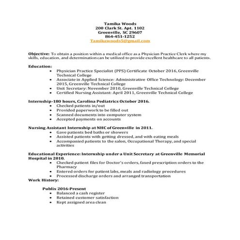 HCP Resume | DOCX