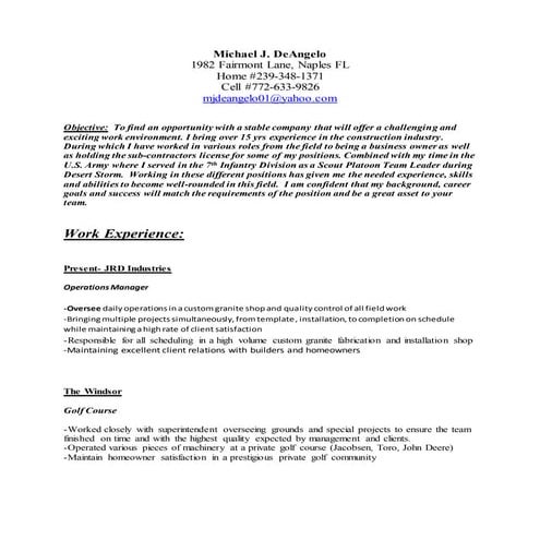 Marvin's Resume | DOCX