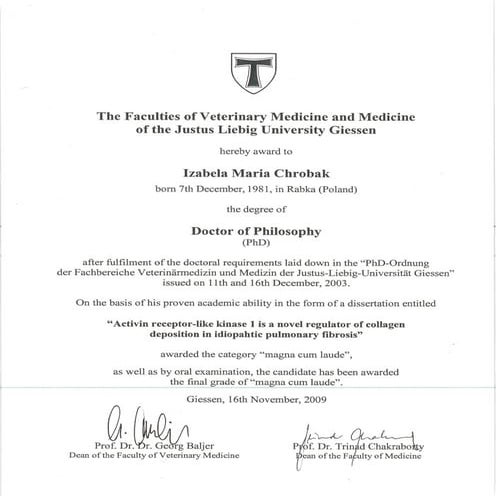 PhD Diploma | PDF