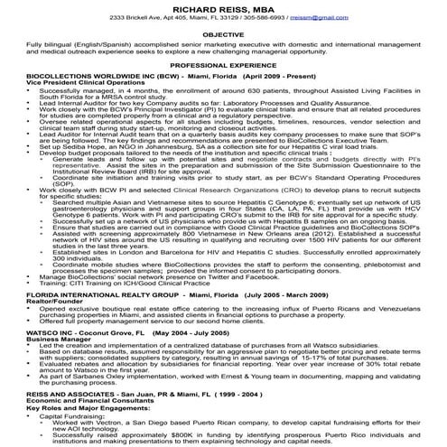 R Reiss Resume Apr 2015 | PDF