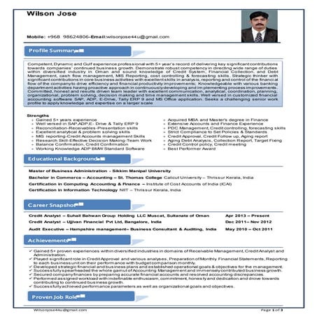 Wilson Jose - CV | DOCX