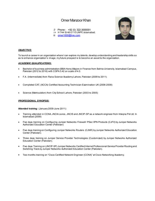 JAHANZAIB CV | DOCX