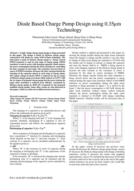 Low Voltage Temperature Sensor Front End Project Report | PDF