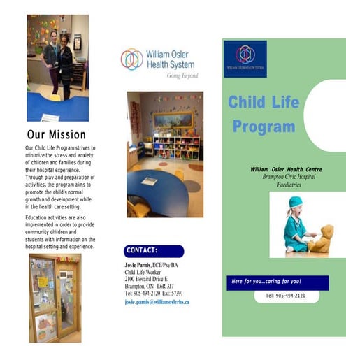 Brochure WOH_Child Life Program FINAL (1) | PPT