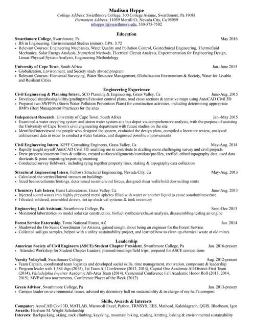 Garrett Crowe Resume PG | PDF