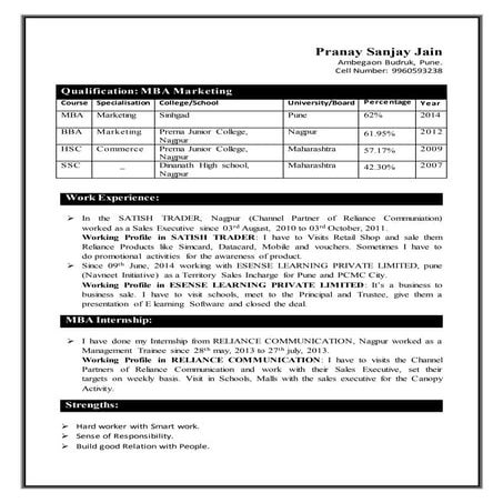 Puja Resume | DOC