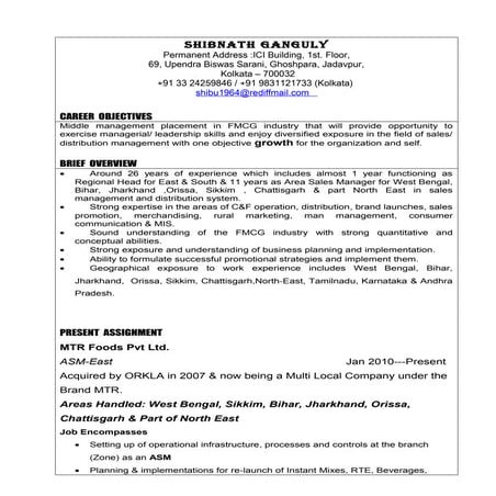 SNG Resume | DOC