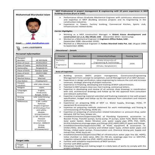 CV JOHAN BOTHMA | PDF