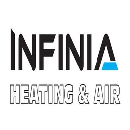 Infinia Logo with white outline | PPT