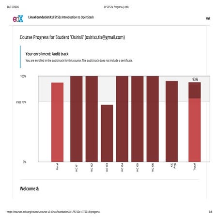 LFS152x Progress _ edX | PDF | Computer Software and Applications | Computing