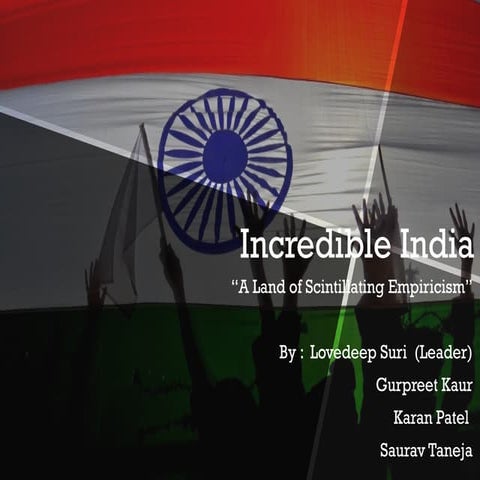 Incredible india | PPTX