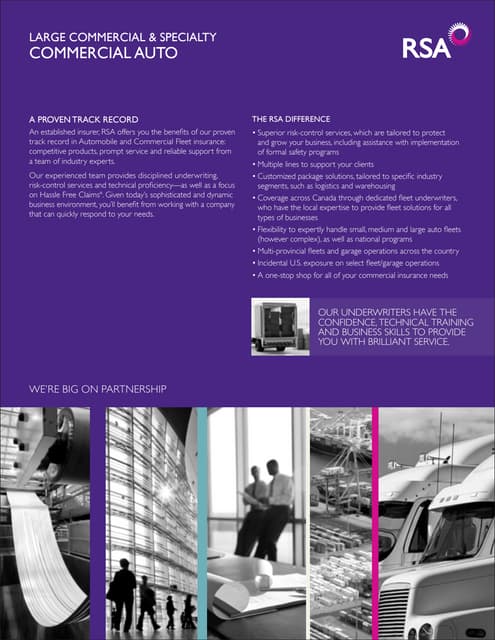 RSA Specialty Property | PDF