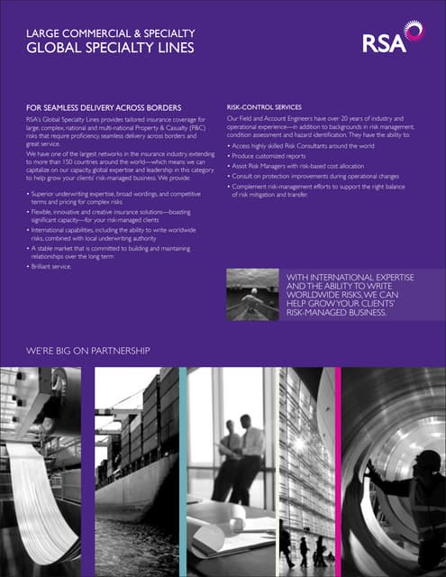 RSA Specialty Property | PDF