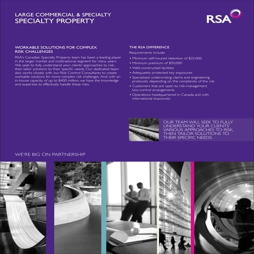 RSA Specialty Property | PDF