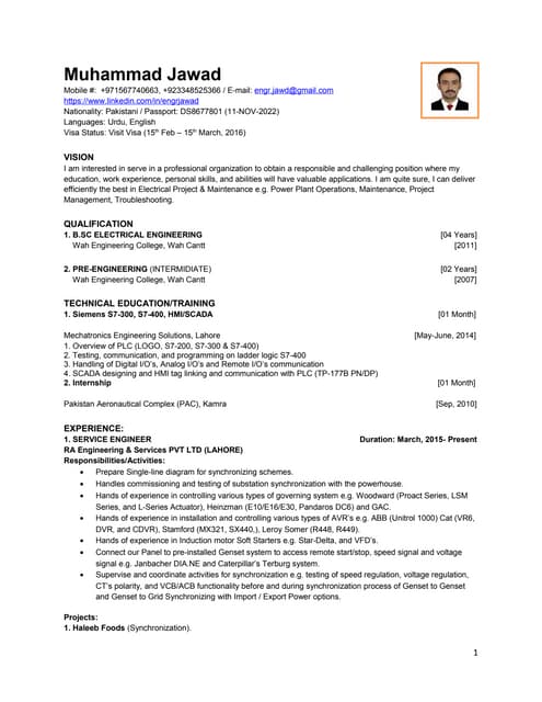 Muhammad Jawadresume Pdf