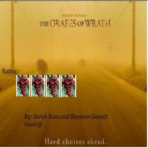 The Grapes of Wrathdire | PPT