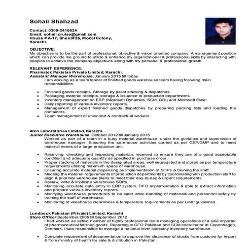 Sohail Resume_1 | DOCX