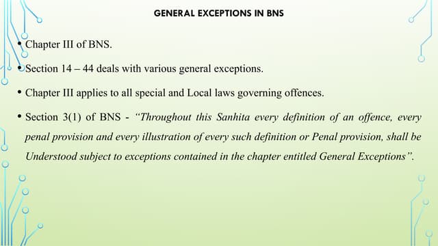 Exempting circumstance | PPTX