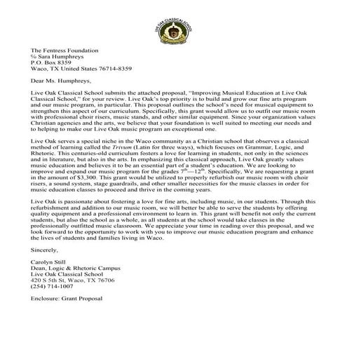 Logic Rhetoric Team Grantproposalfinal Pdf