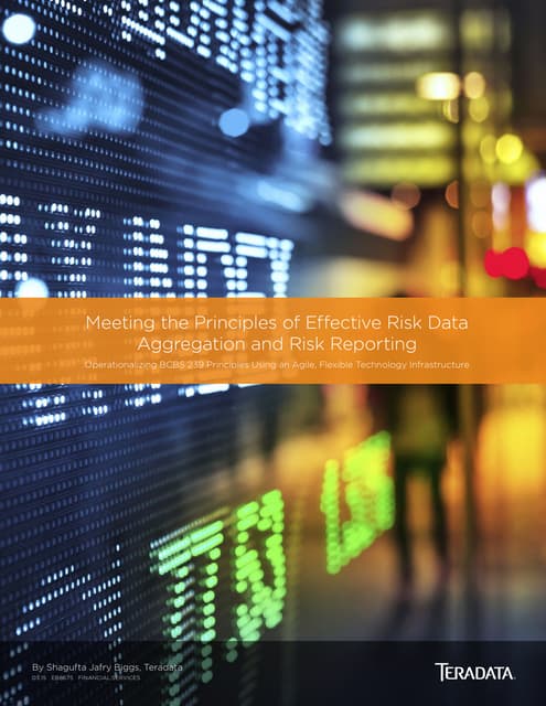 MAS 610 Reporting Challenges & a Future Roadmap for Singapore’s Banks ...