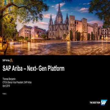 SAP Ariba NextGen Platform | PPTX