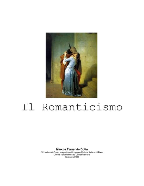 Romanticismo | PPT