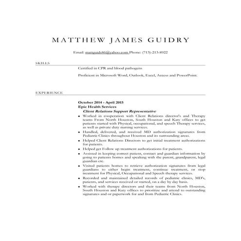 MATTHEW- RESUME | DOC