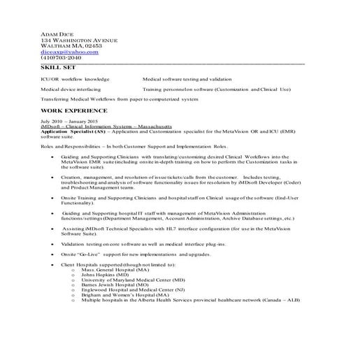 Jeffrey Perry Resume | PDF