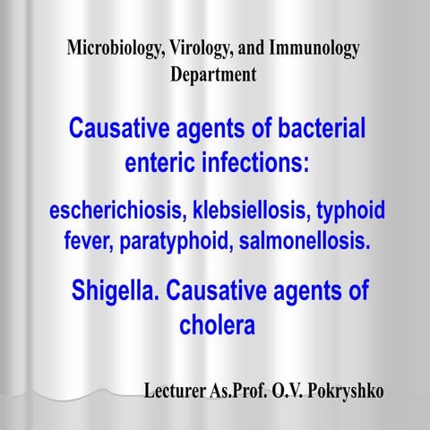 Enterobacteriaceae | PPT