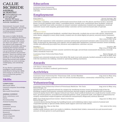 Resume-Bret_Miller 2016 | DOC