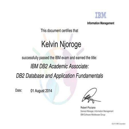 IBM DB2 Academic Associate | PPT