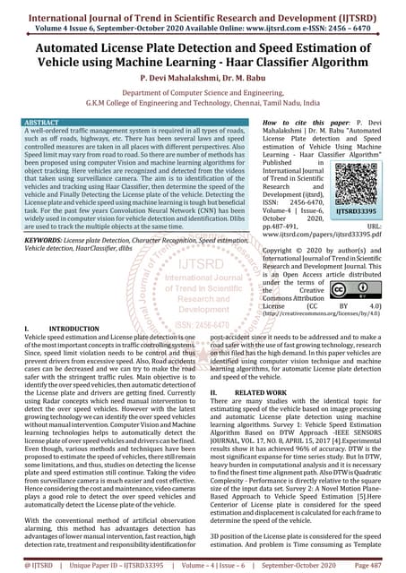 Traffic Rules Violation Detection System Pdf